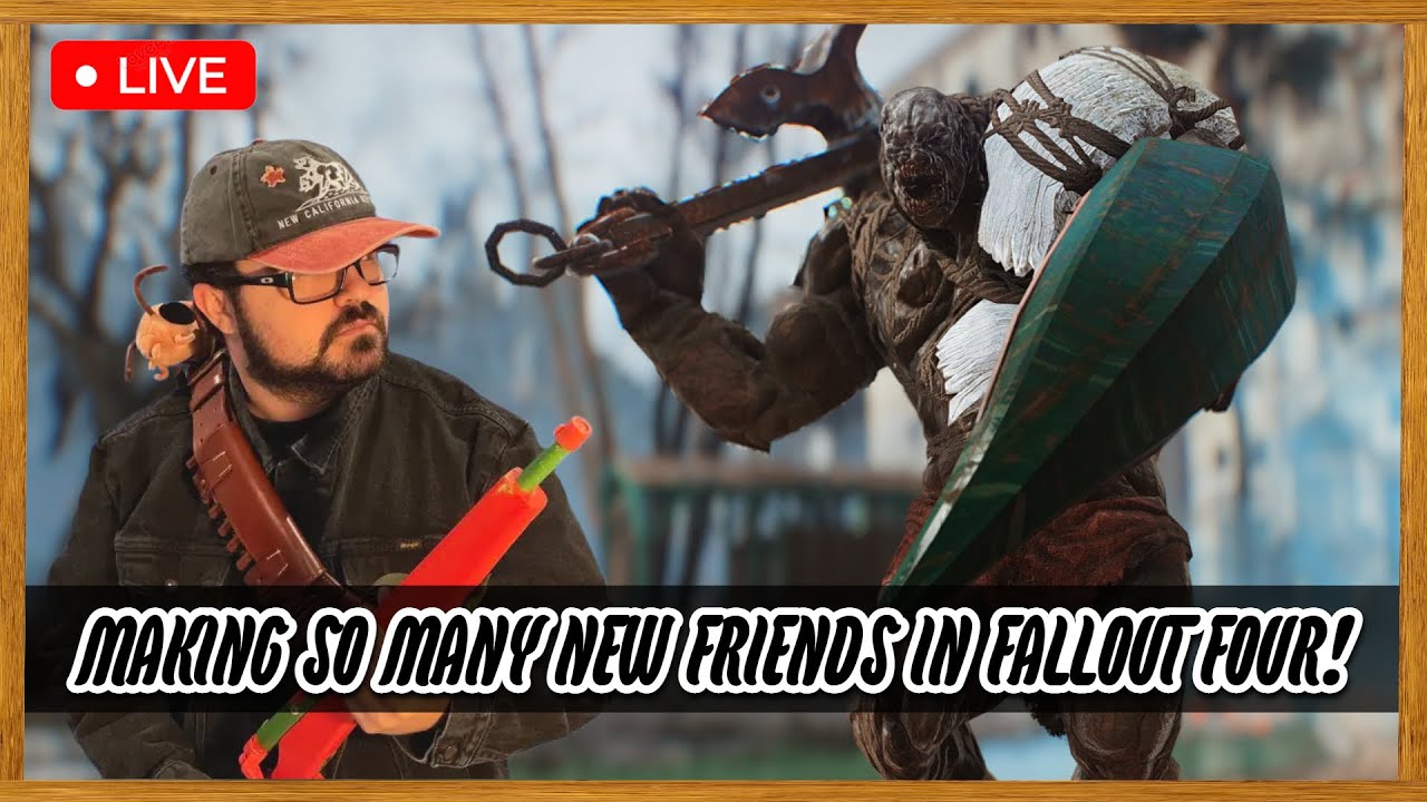 MAKING SO MANY NEW FRIENDS IN FALLOUT FOUR! - YouTube
