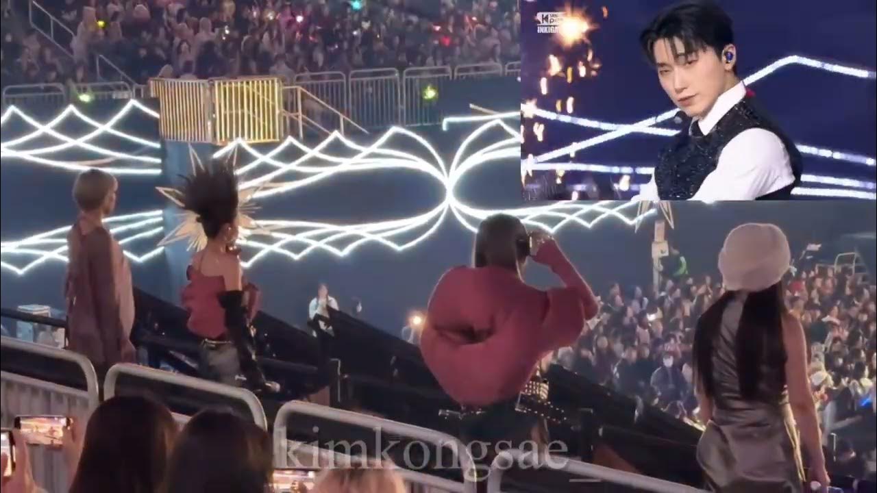 2NE1 Reaction to ATEEZ (Mingi reaction to 2NE1) SBS Gayo Daejeon 271224 - YouTube