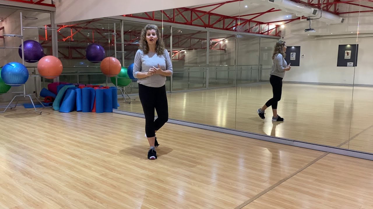 Move Across the River Line Dance walk through - YouTube