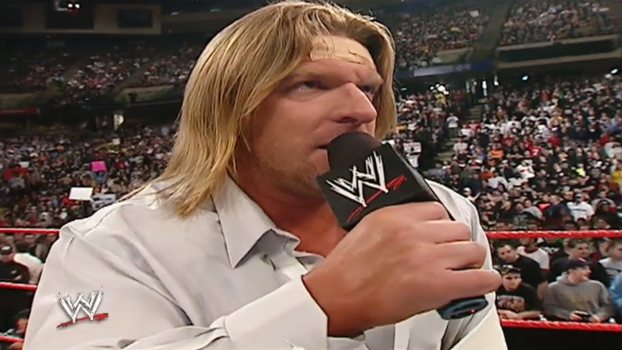 Triple H After WrestleMania 20! - Raw March 15 2004 (1/2) - YouTube