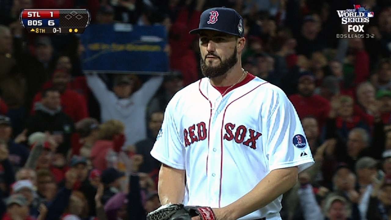 Workman tosses perfect eighth in relief - YouTube