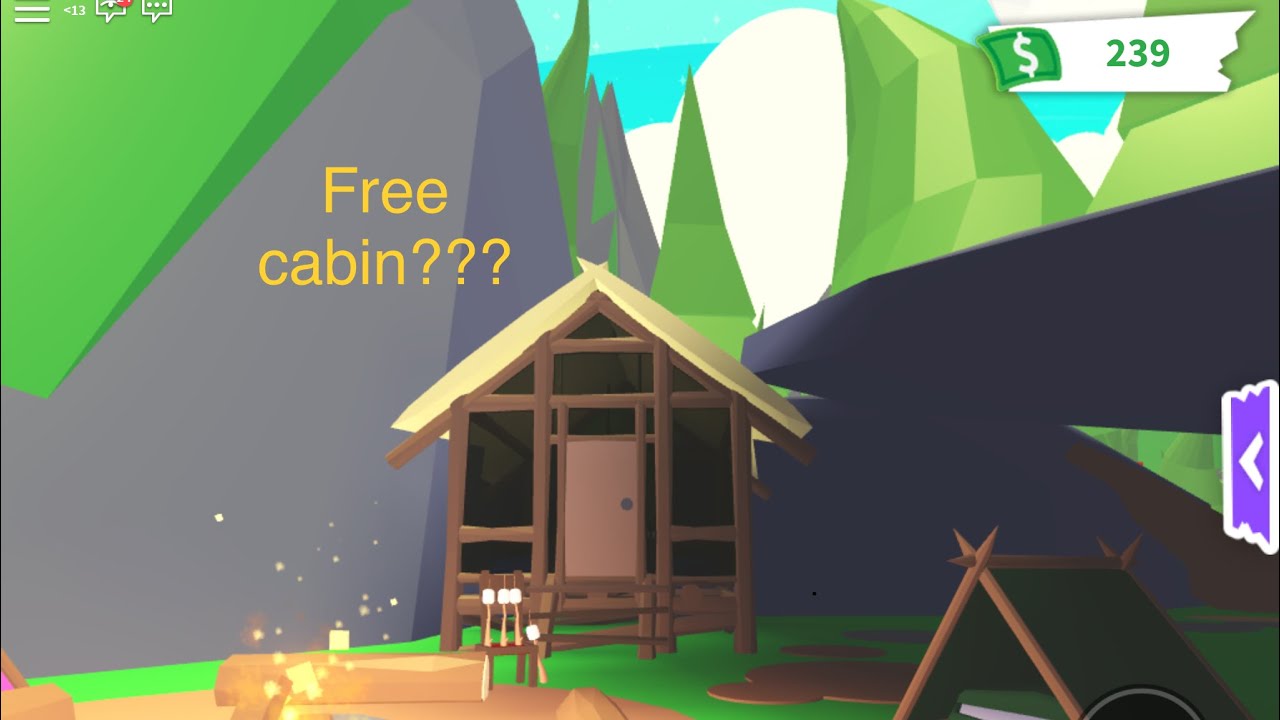 Secret *glitch* in Roblox adopt me! Free cabin *glitch*! - YouTube
