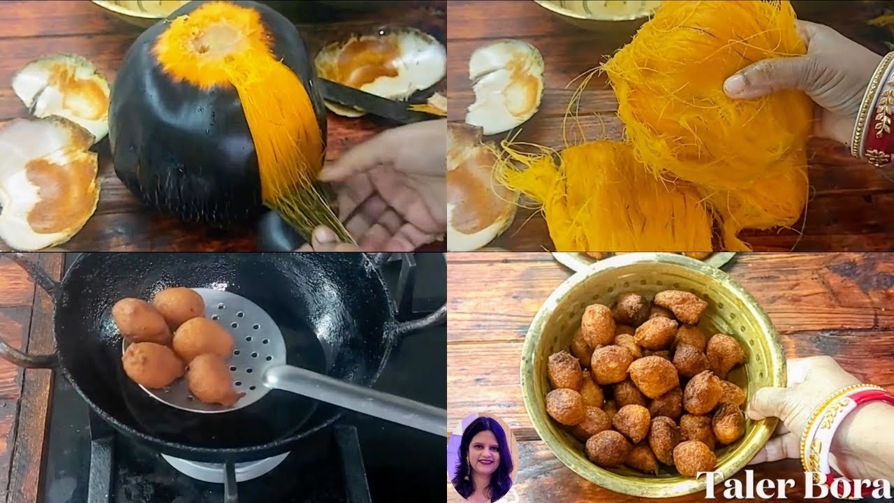 Taler Bora Made Easy: Quick Trick to Peel Tal Fruit Traditional Bengali ...