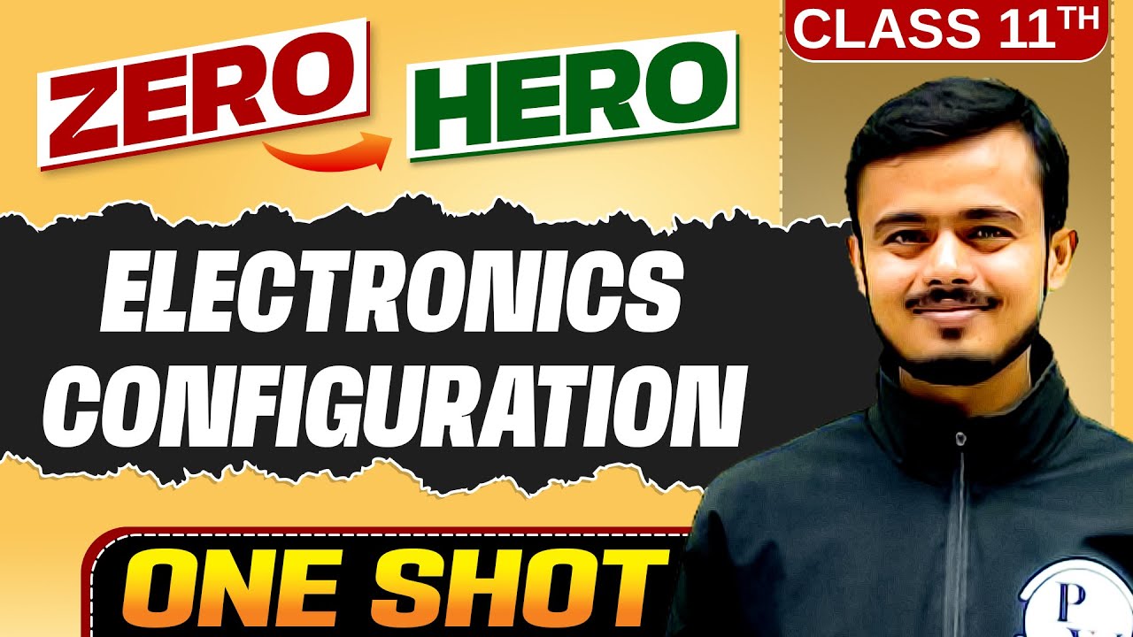 Electronics Configuration | Full Chapter in ONE SHOT | Class 11 ...