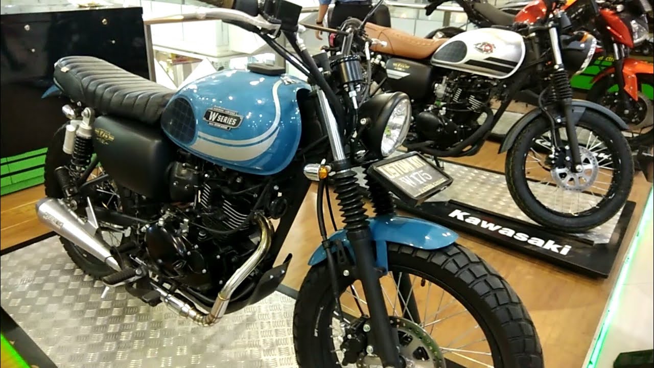 KEREN! CUSTOM KAWASAKI W175 KATROS GARAGE - YouTube