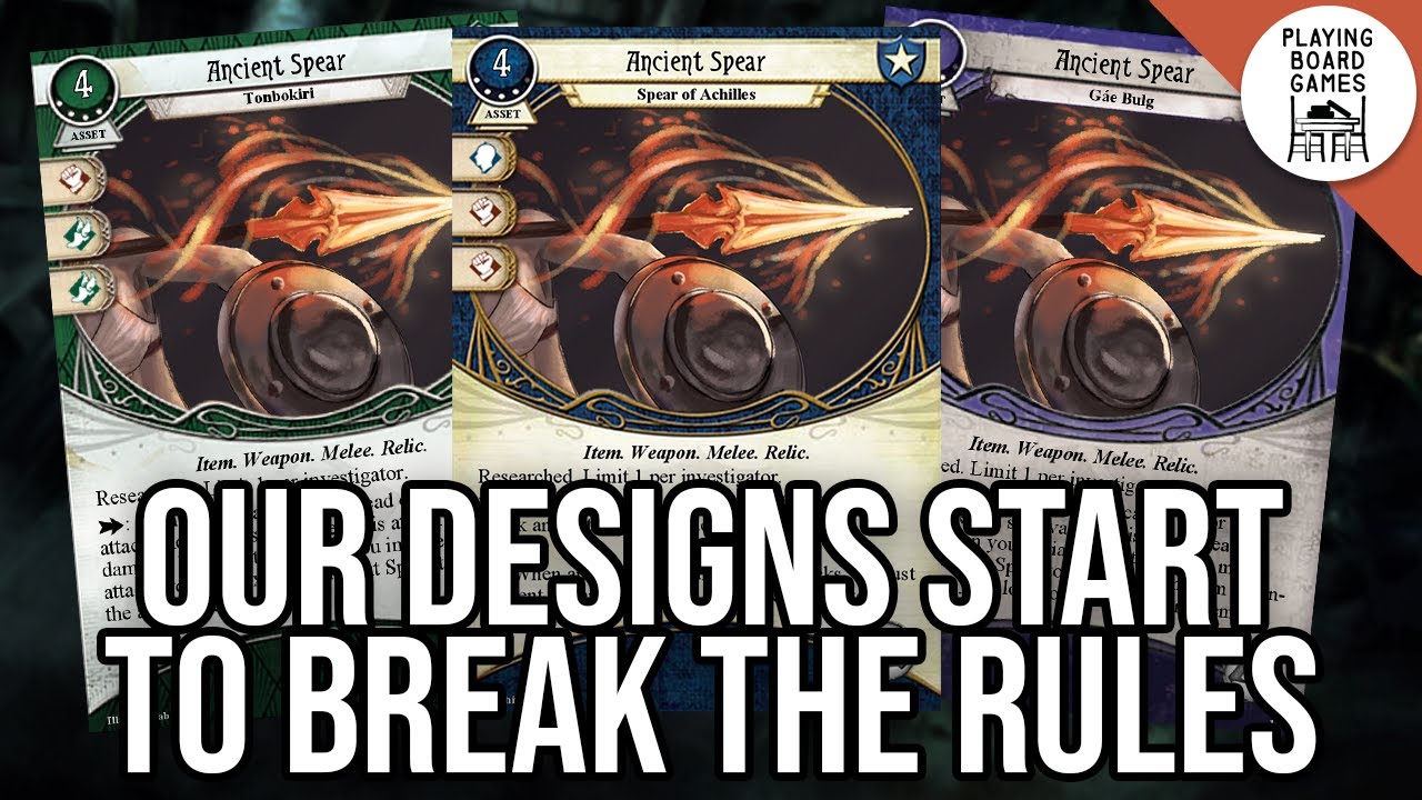 Beard and I bend the rules in our custom expansion! (Arkham Custom ...