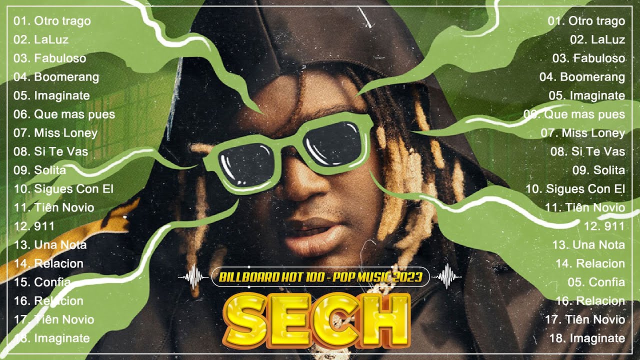 Sech Mix Éxitos 2023 - Lo Mejor de Sech - Canciones Mix Sech 2023 - Mix ...