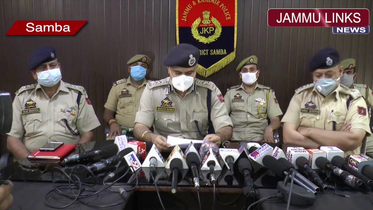 Samba Police arrests four drug peddlers with heroin, poppy straw - YouTube