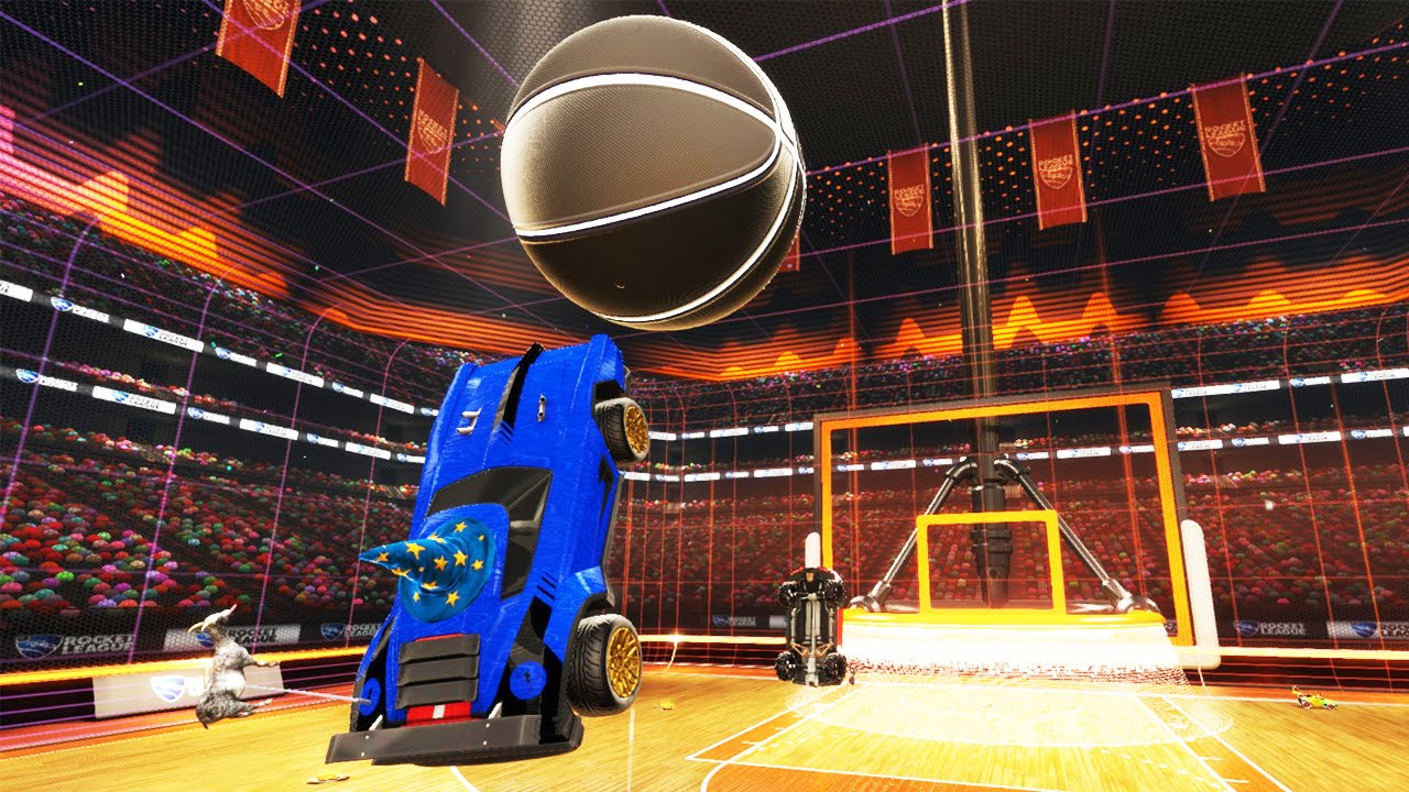 ROCKET LEAGUE BASKETBALL - YouTube