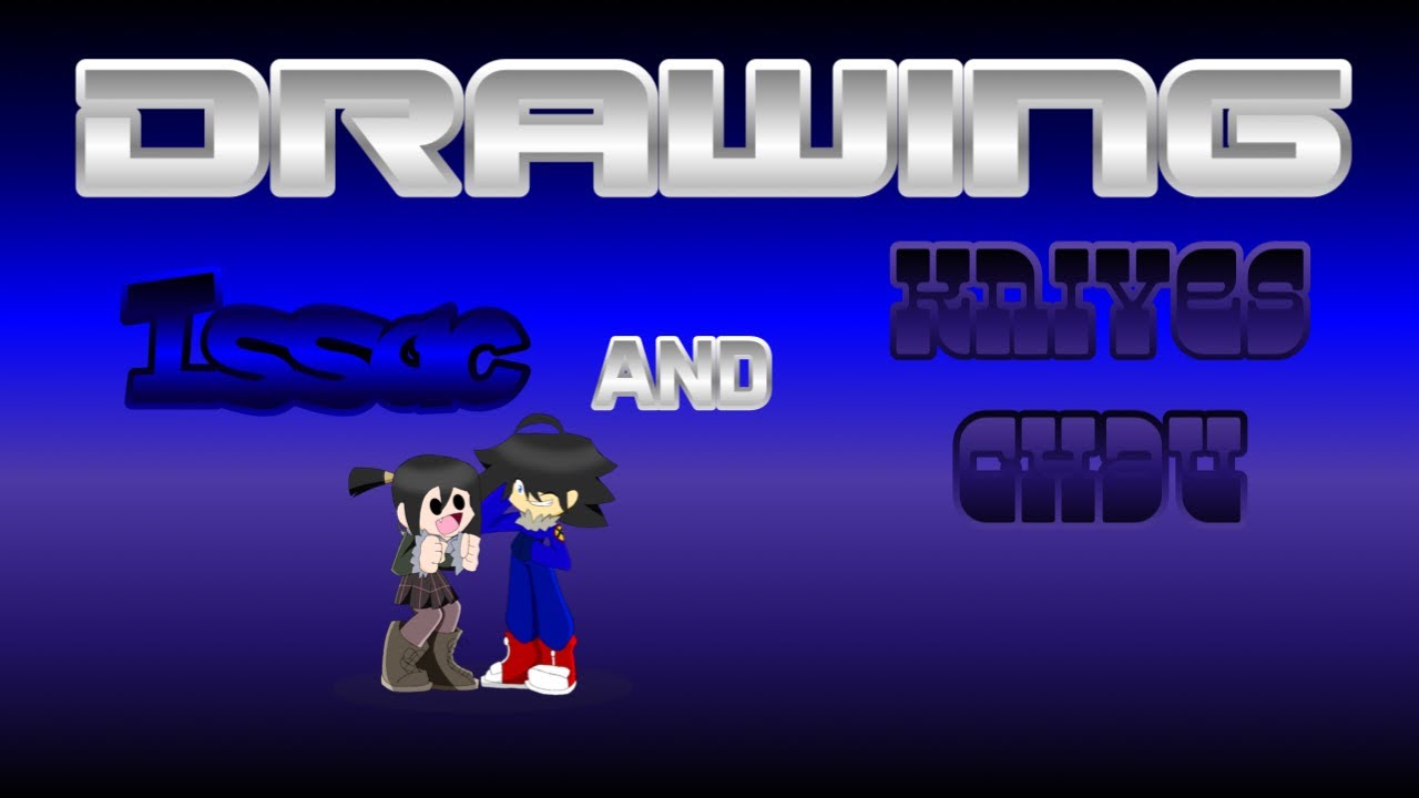 Drawing Issac and Knives Chau - YouTube