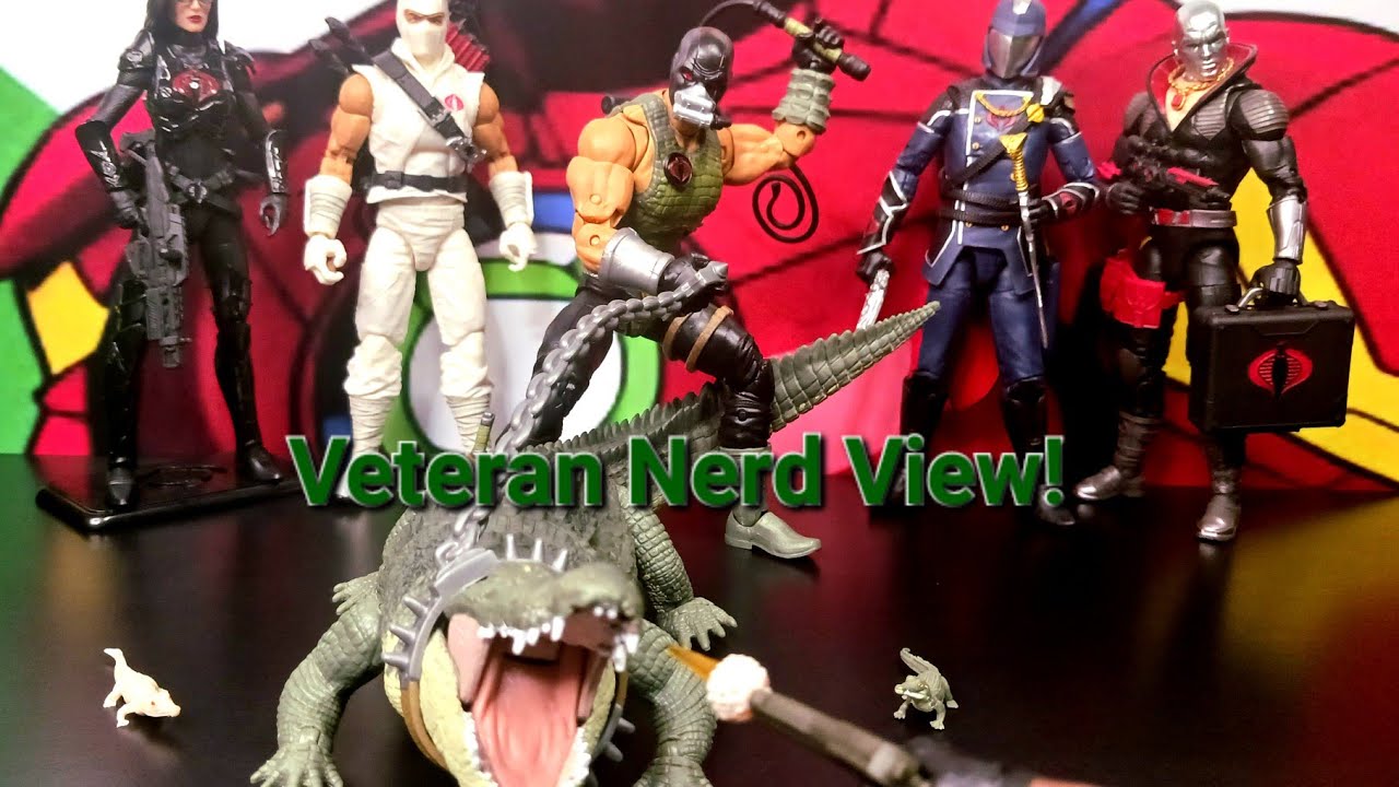 GI Joe Classified Series Croc Master and Fiona!!! - YouTube