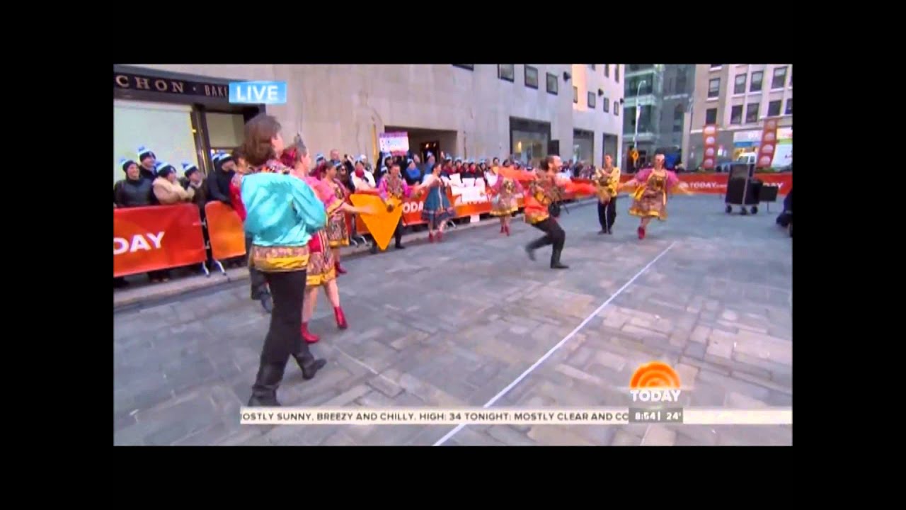Barynya at Today NBC Show - Russian Dance Kalinka - YouTube