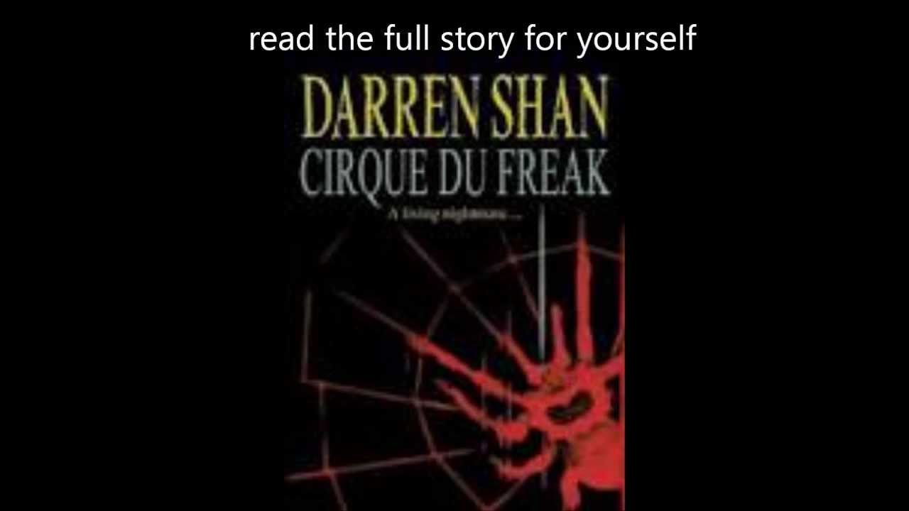 darren shan cirque du freak - YouTube