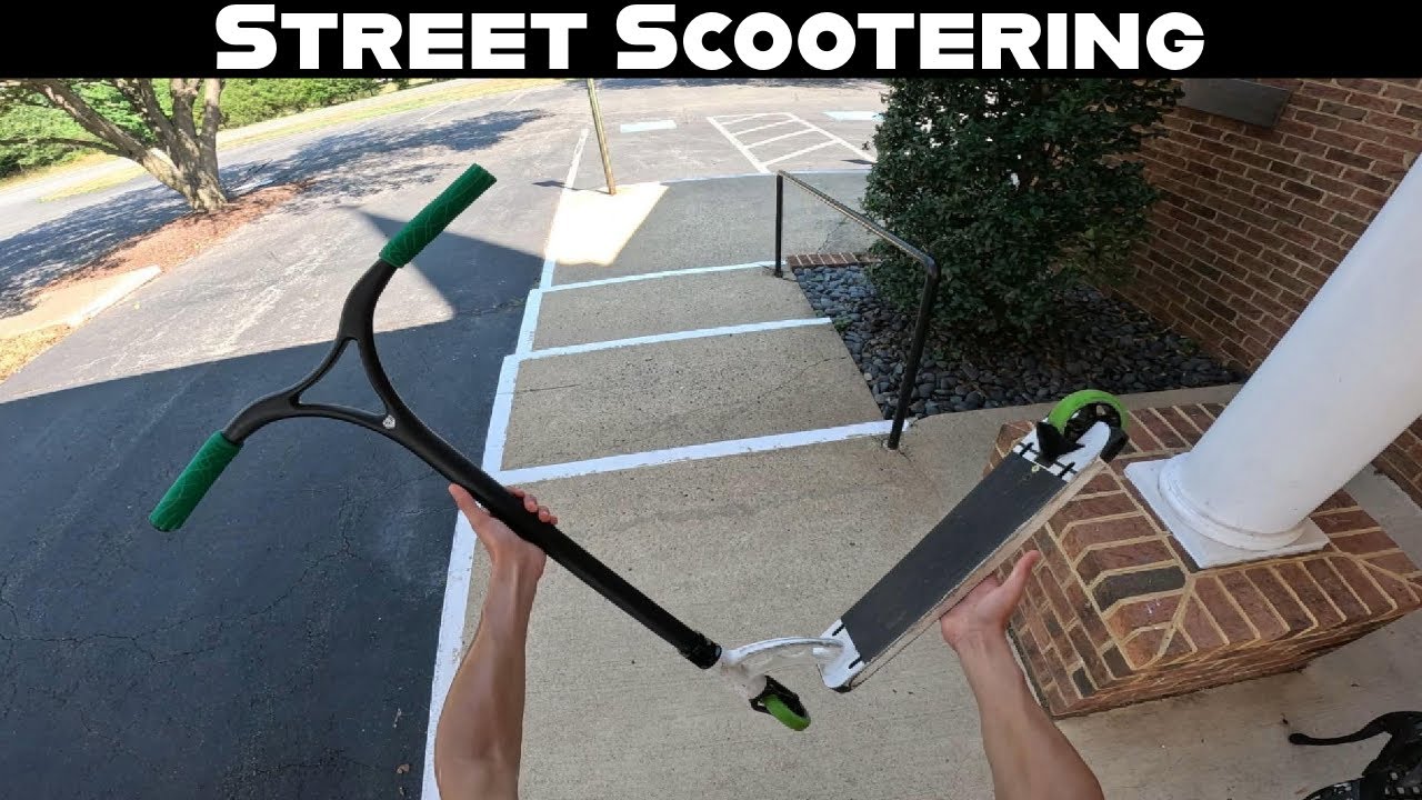 Street Scootering at a Church!? - YouTube