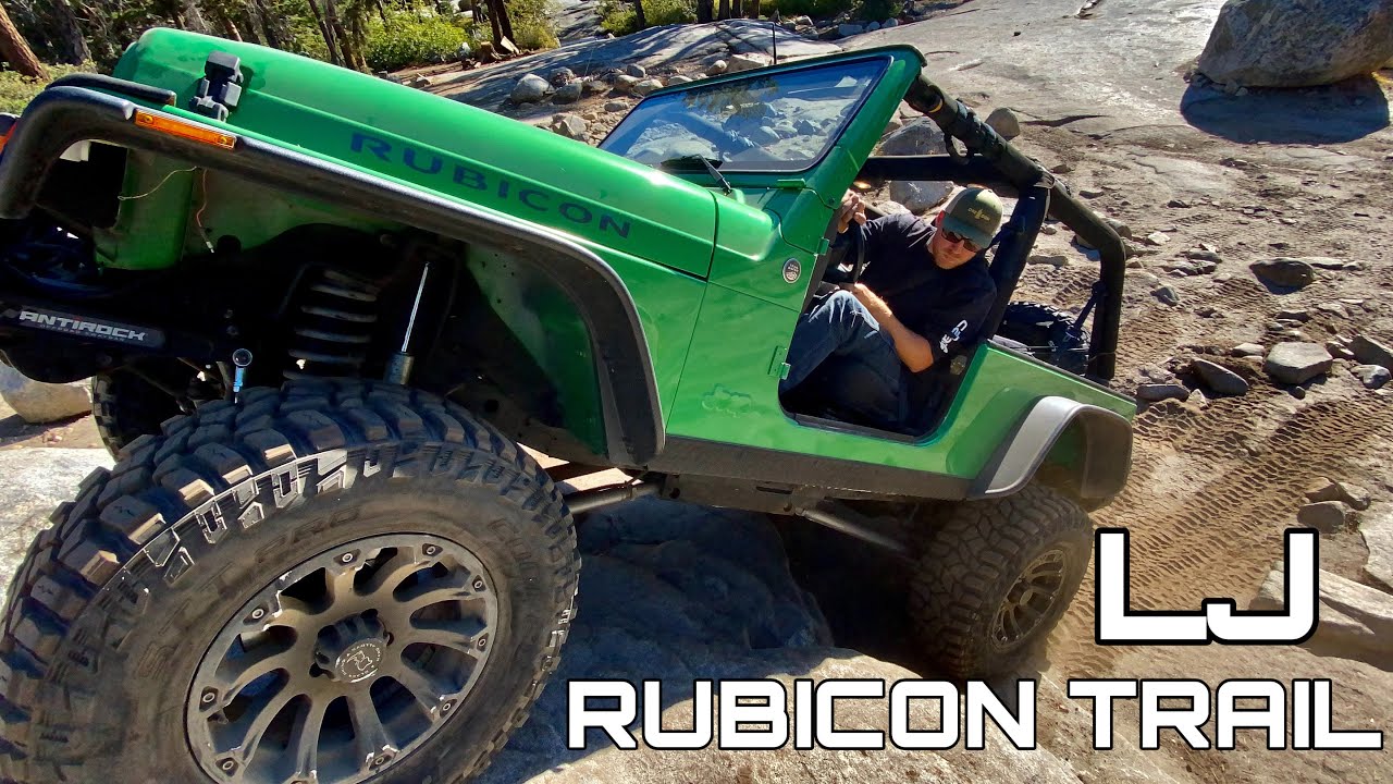 JEEP Wrangler LJ Rubicon On The Rubicon Trail - YouTube