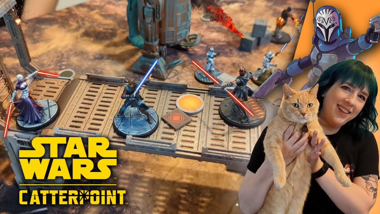 THE STRUGGLE IS REAL - Star Wars Shatterpoint Battle Report - YouTube