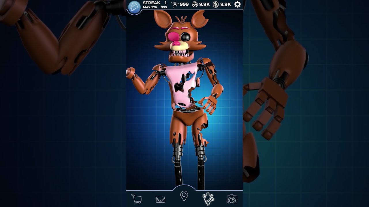 Chocolate Foxy in FNaF AR - YouTube