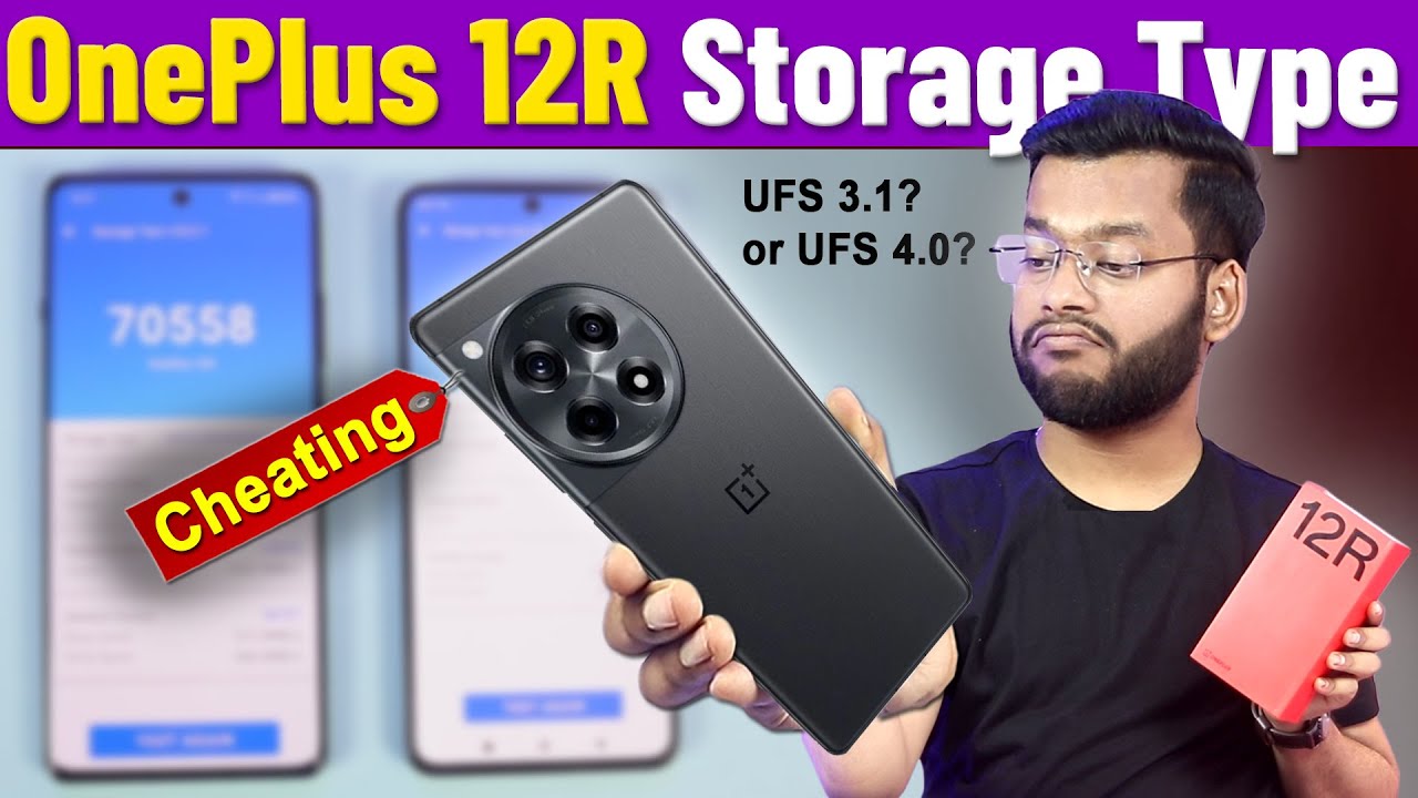 OnePlus 12R Storage Type UFS 3.1 or UFS 4.0 | OnePlus 12R Storage Speed ...