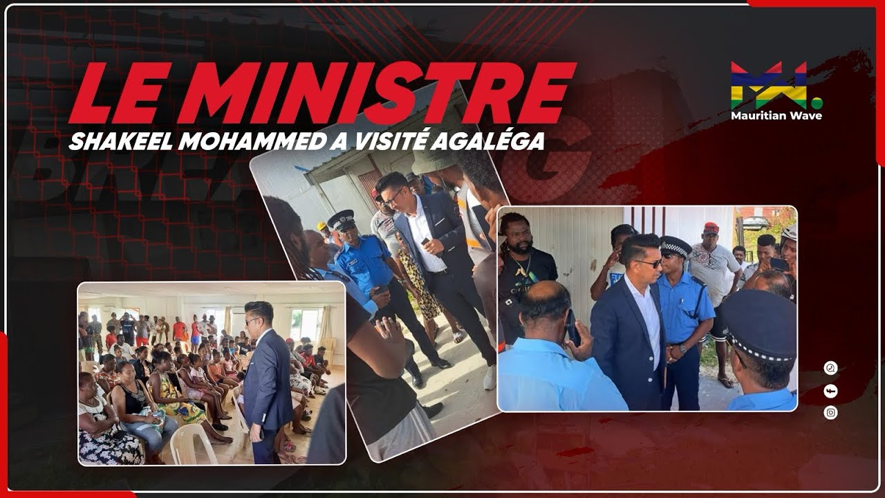 Shakeel Mohammed visits Agaléga - YouTube