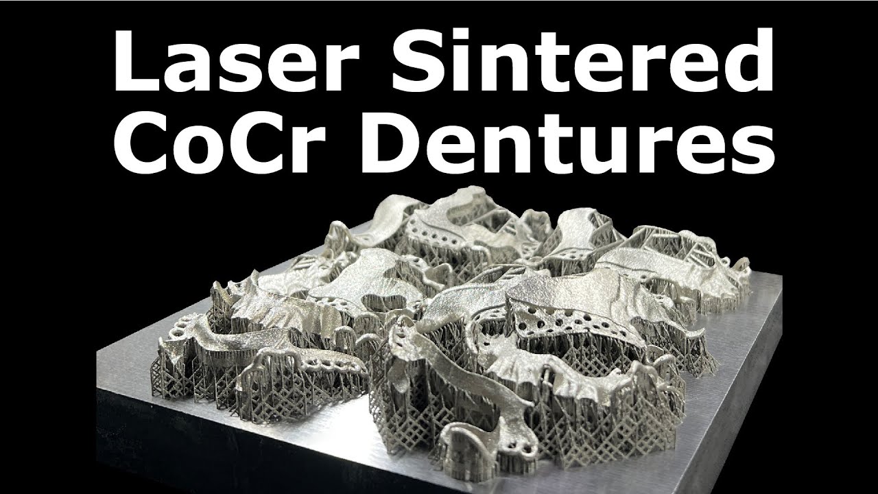Laser Sintered CoCr Dentures - YouTube