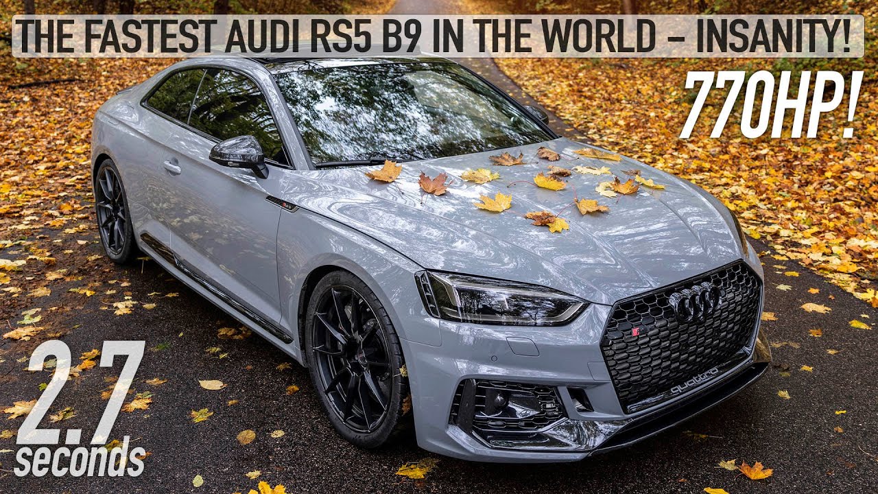 WORLDS FASTEST AUDI RS5 B9 STAGE 3 770HP 10 01 1 4 MILE AND