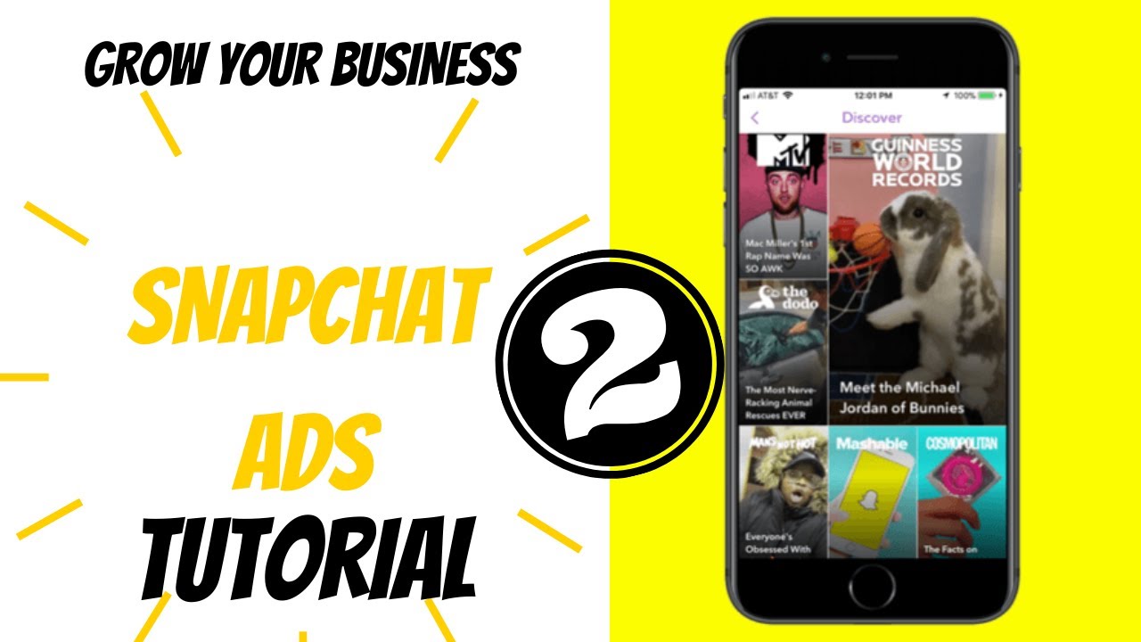 snapchat tutorial | How to Create Snapchat Ads for Beginners | session ...