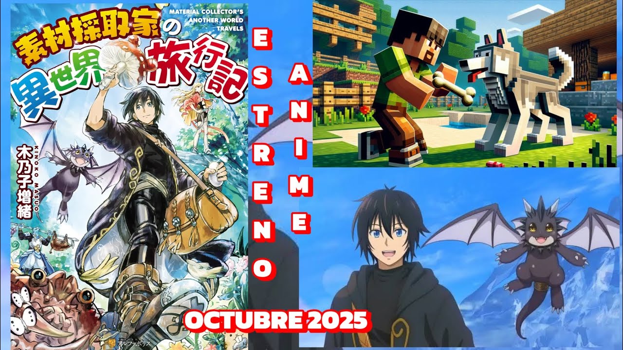 SOZAI SAICHUKA NO ISEKAI RYOKOUKI es el "MINECRAFT" de los ISEKAI ...