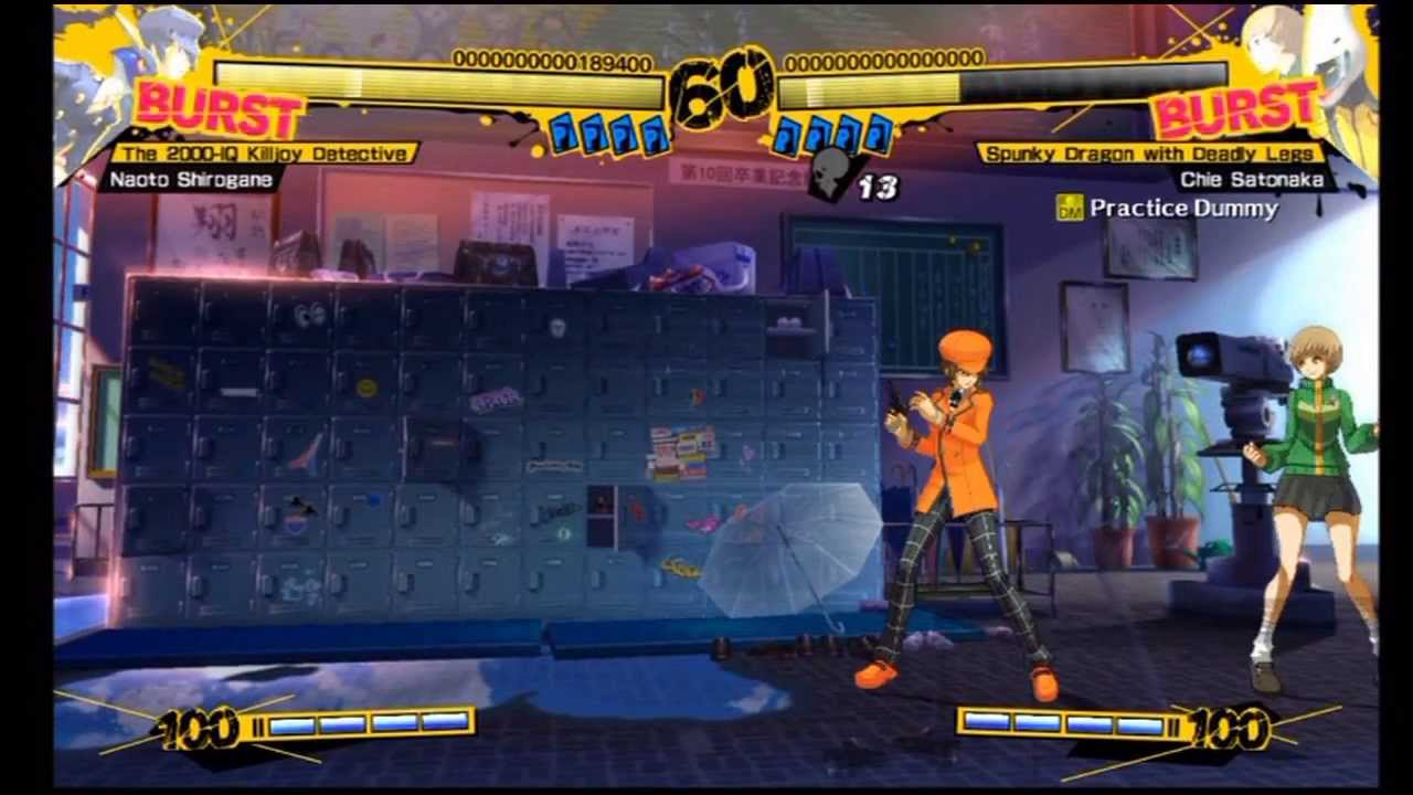 P4A - Naoto Meterless Combo Guide - YouTube