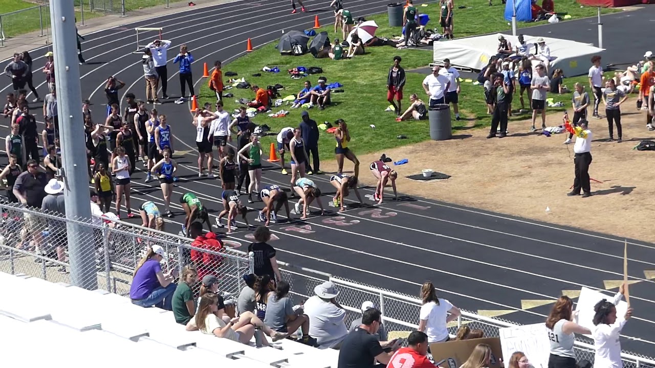 2019 GWOC Divisional Championship Girls 100m - Johns - YouTube