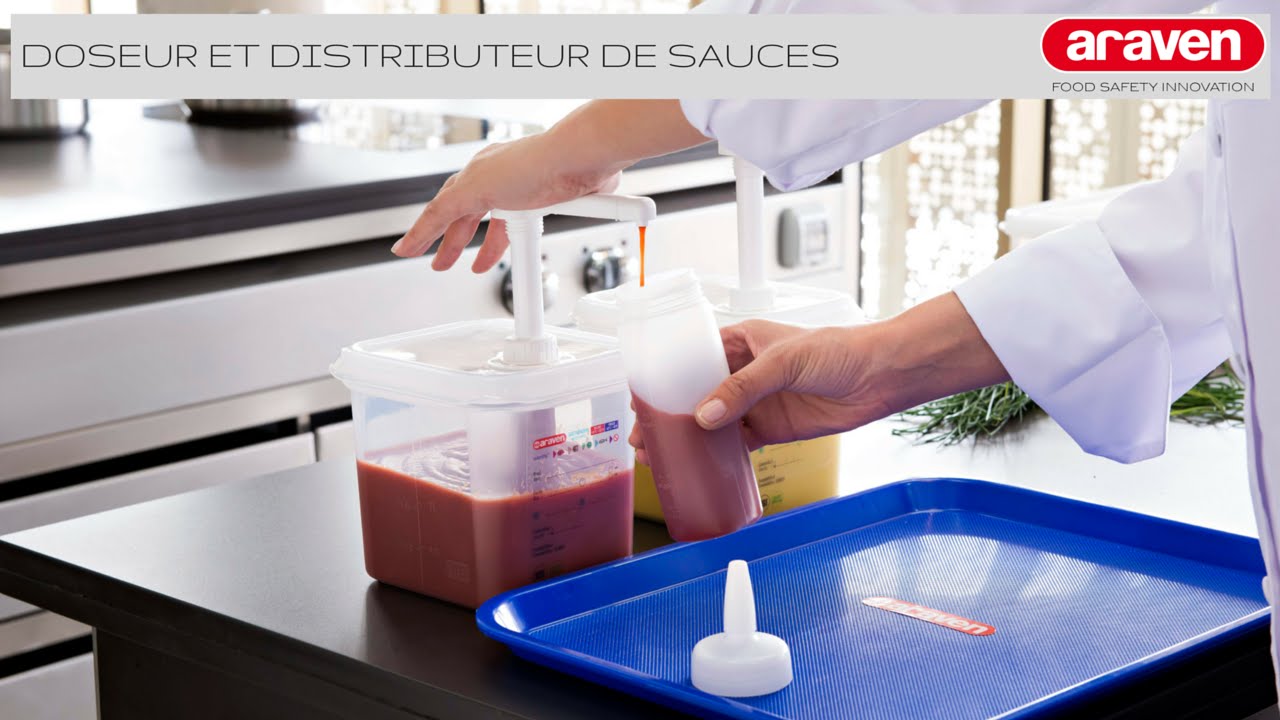 DOSEUR ET DISTRIBUTEUR DE SAUCES - YouTube