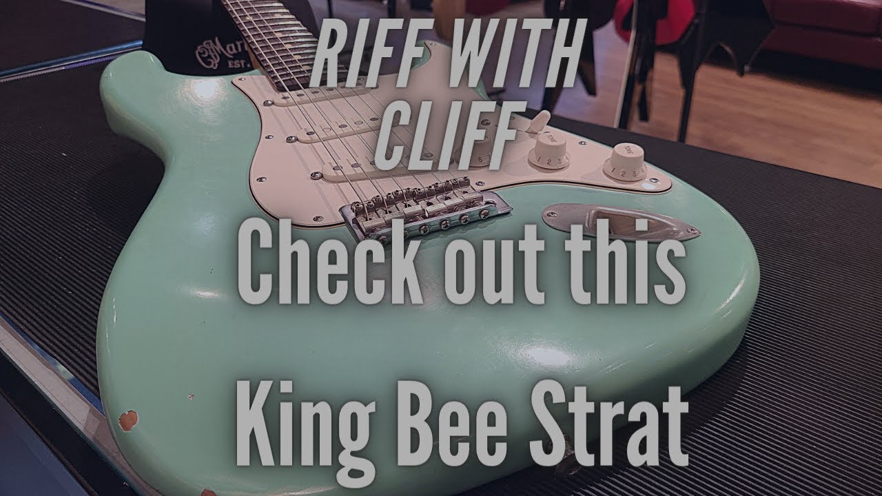 Riff With Cliff-King Bee Strat - YouTube