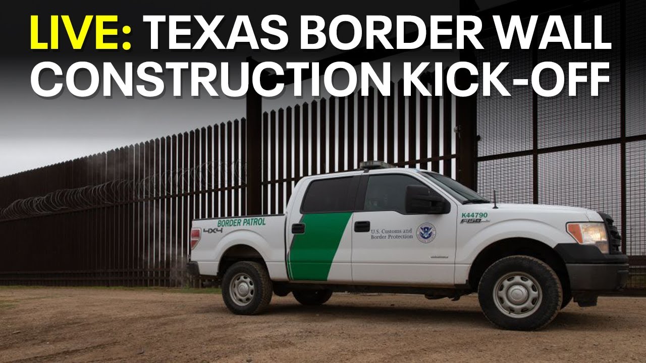 LIVE: Texas border wall construction kick-off event | FOX 4 News - YouTube