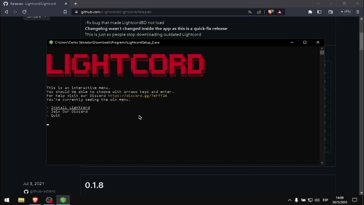Discord Lite Para Pc de Bajos Recursos 2023 (Lightcord) - YouTube