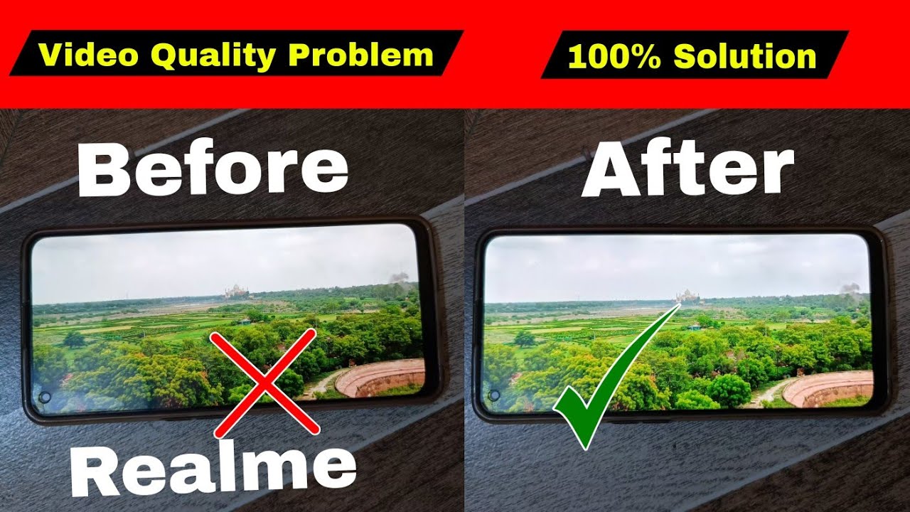 Realme Display video quality problem | realme me video quality kaise ...