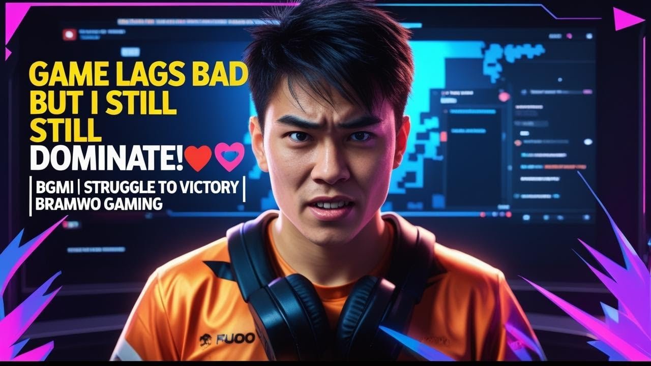 Game Lags BAD But I Still DOMINATE! 🔥 | BGMI Struggle to Victory ...