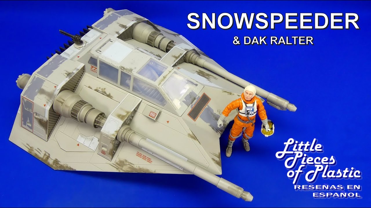Snowspeeder & Dak Ralter Star Wars Black Series Reseña Revisión Review ...