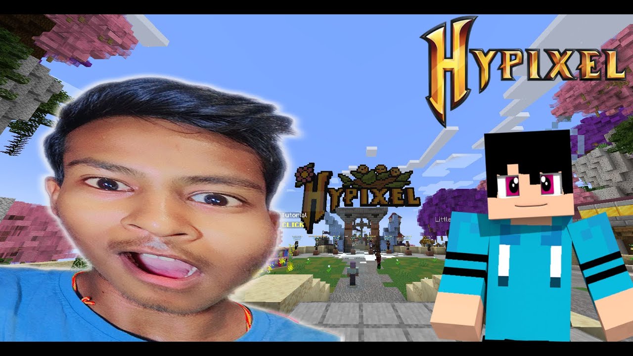PLAYING HYPIXEL SERVER || MINECRAFT || FORGETME - YouTube