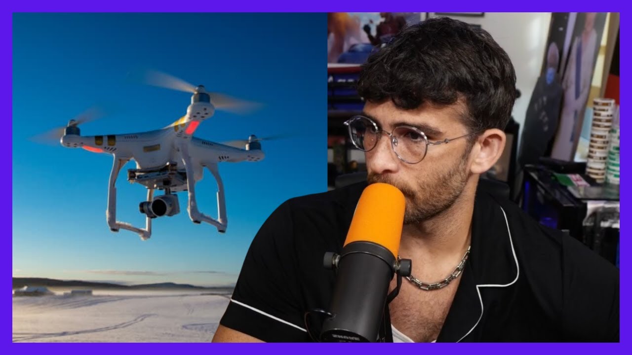 Drone panic | Hasanabi reacts - YouTube