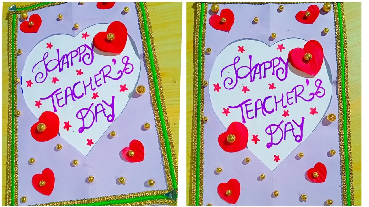 teacher's day special craft making ideas||teacher's day craft diy ...