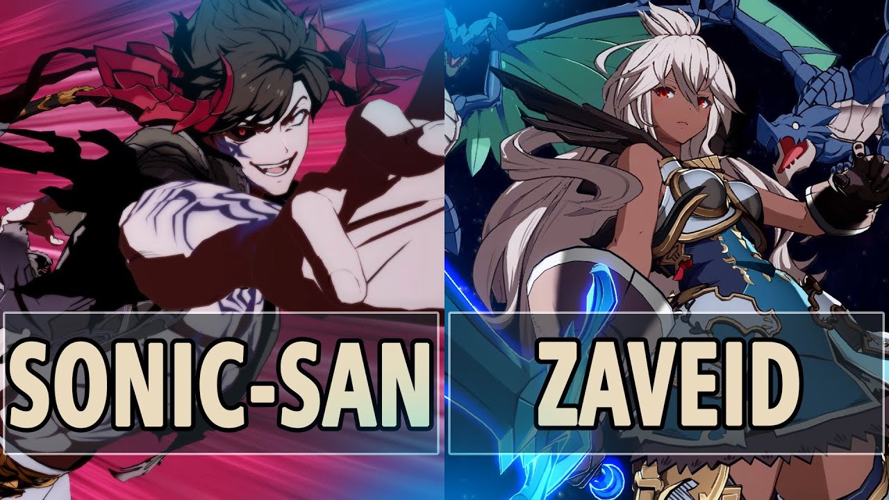 GBVS: Sonic-san (Belial) Vs Zaveid (Zooey) | High Level Gameplay. - YouTube