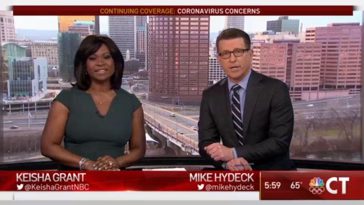 WVIT NBC Connecticut News at 6pm open (3-10-20) - YouTube
