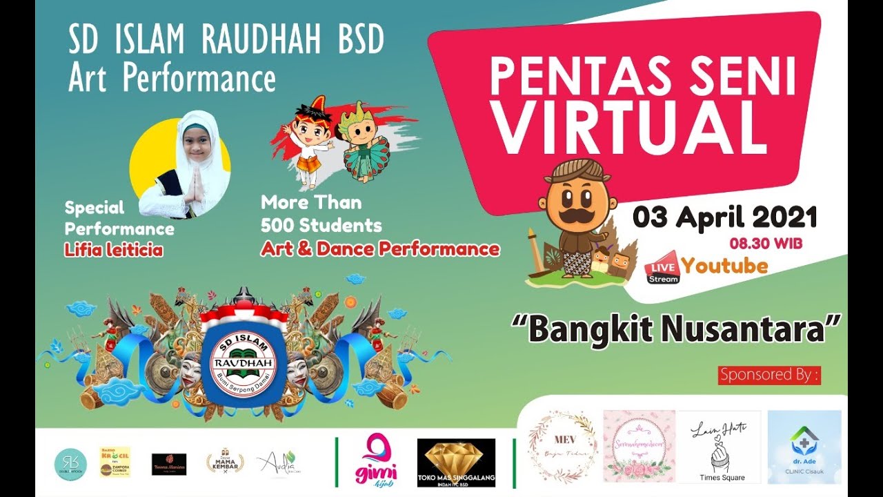 PENTAS SENI VIRTUAL 2021 | SD ISLAM RAUDHAH BSD - YouTube