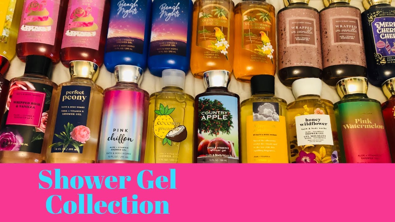 Bath & Bath Works Shower Gel Collection! - YouTube