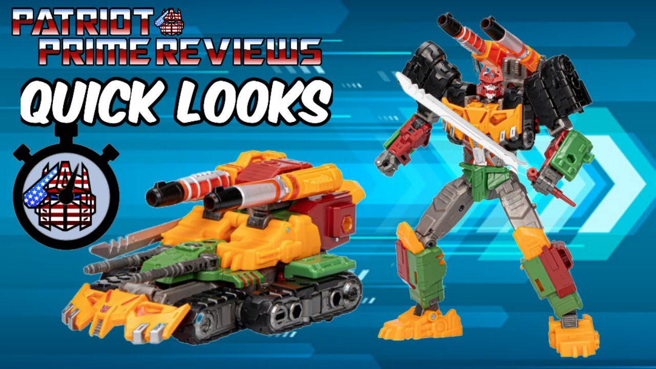 Patriot Prime Takes A Quick Look At Transformers Legacy Evolution Bludgeon - YouTube