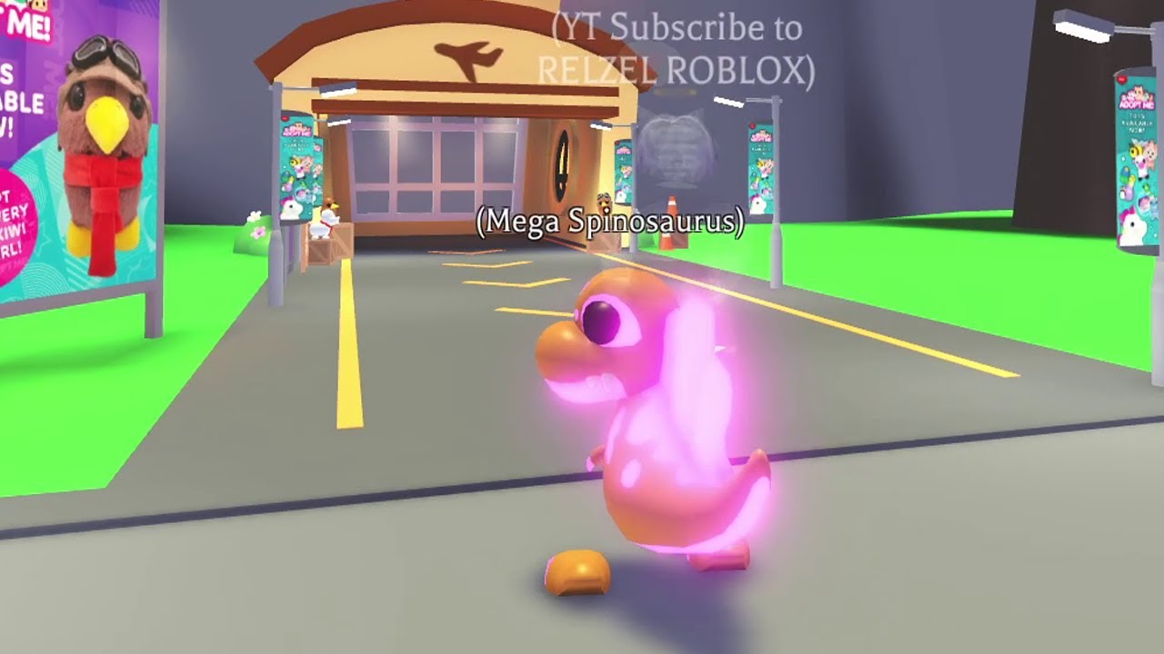 MEGA SPINOSAURUS (Legendary) - Fly Ride and Tricks Adopt Me - YouTube