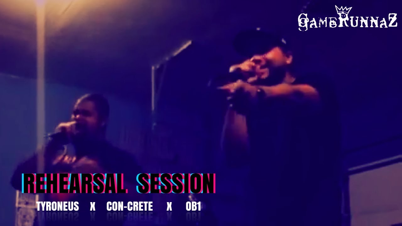 Tyroneus Rehearsal With Con-Crete & DJ OB1 - YouTube