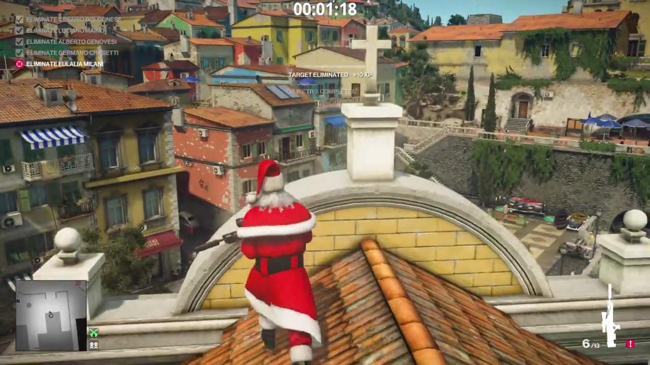 HITMAN 2 - Church Sniper? (my contract) - YouTube