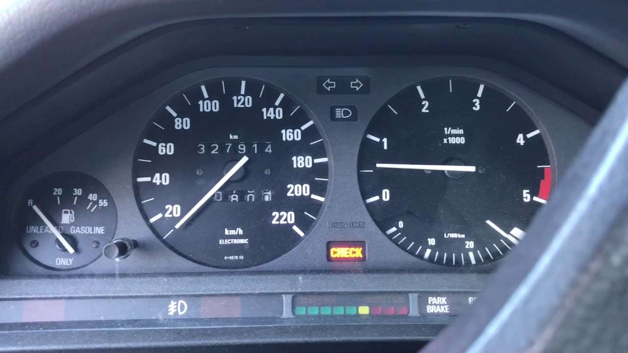 BMW E30 325e 2.7L Engine Test - YouTube