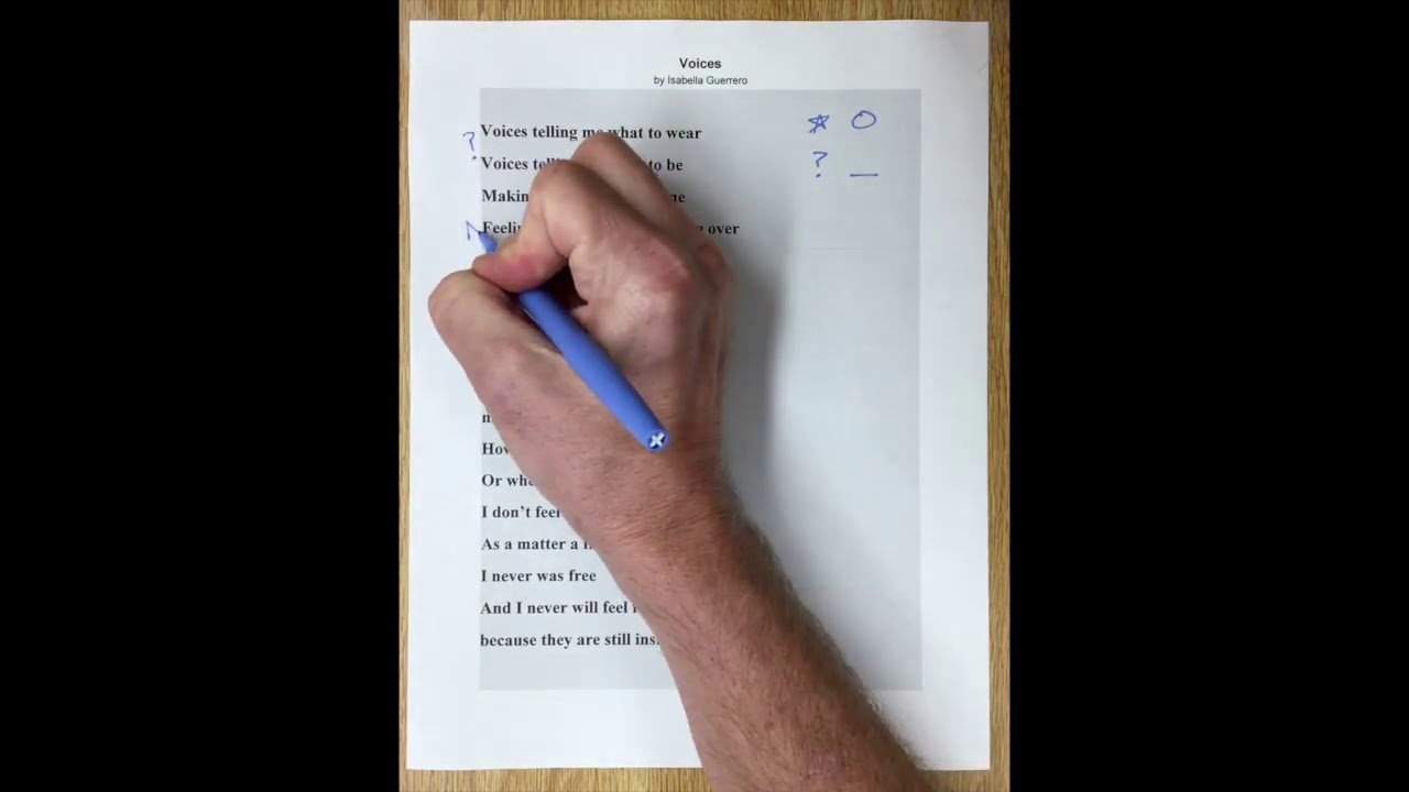 Close Reading Annotation Example - YouTube