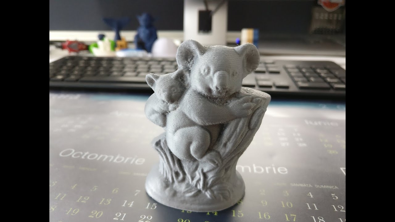 3D Printed Koala - YouTube